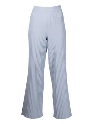 Proenza Schouler White Label Rib Knit Trousers - Blue
