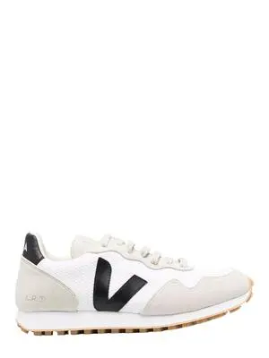 VEJA VEJA Logo Suede Sneakers Neutrals