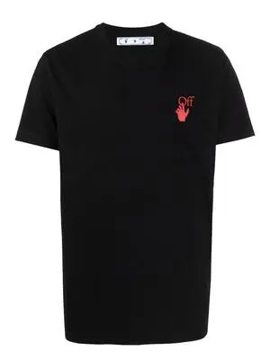 Off-White Hands Off-print T-shirt - Black