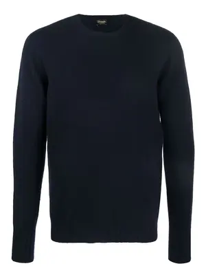 DRUMOHR Round Neck Jumper - Blue