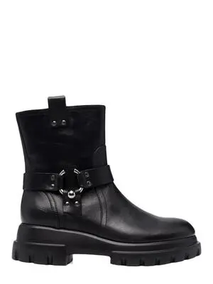 Agl Sally Zip Up Boots - Black