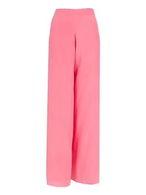 AMIR SLAMA Silk Palazzo Pants - Pink