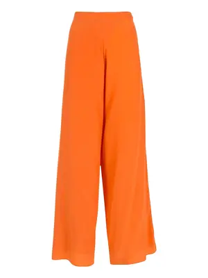 AMIR SLAMA Silk Palazzo Pants - Orange