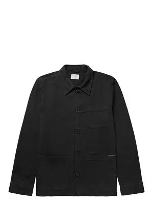 Nudie Jeans Organic Cotton-twill Jacket - Black