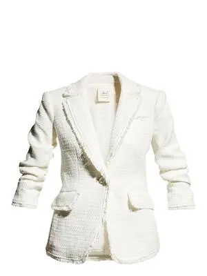 Cinq À Sept Cinq A Sept Khloe Boucle Blazer Gardenia
