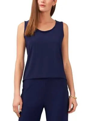 Chaus Chaus Sleeveless Top Navy Blue
