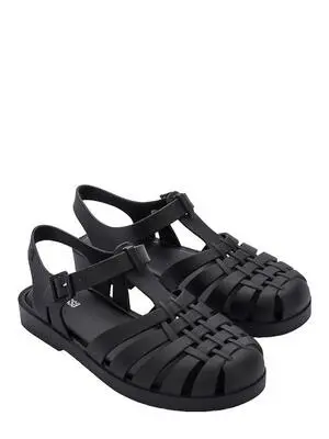 Melissa Possession Jelly Fisherman Sandal - Black