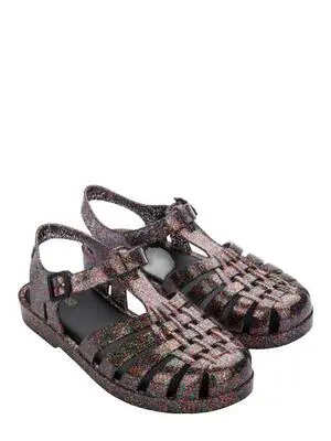 Melissa Possession Jelly Fisherman Sandal - Mixed Glitter Glass