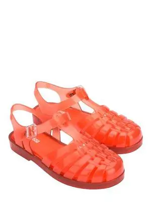 Melissa Possession Jelly Fisherman Sandal - Transp Orange