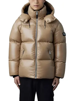 Mackage Mackage Kent Water Repellent Down Puffer Jacket Camel
