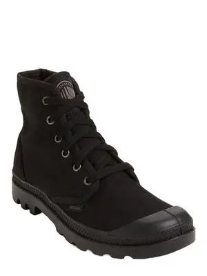 PALLADIUM Pampa Hi Canvas Boot - Black/black