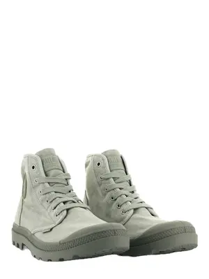 PALLADIUM Pampa Hi Canvas Boot Eucalyptus/aluminium