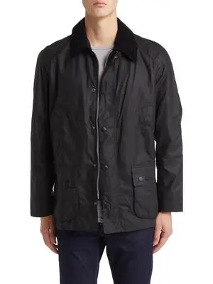 Barbour Barbour Ashby Waxed Cotton Jacket Black Classic