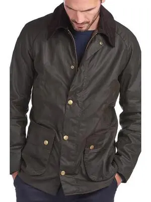 Barbour Barbour Ashby Waxed Cotton Jacket Olivez/dnu