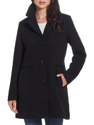 Gallery A-line Coat - Black
