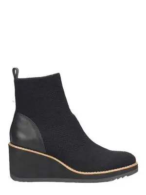 SOFFT Elaina Knit Wedge Bootie Black