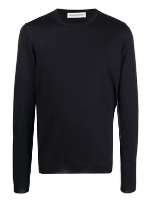 GOES BOTANICAL Crew-neck Knit Jumper - Blue