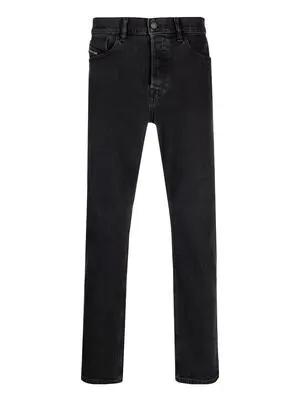 DIESEL® D-fining Tapered Denim Jeans - Black