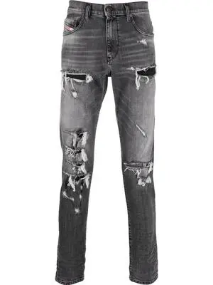 DIESEL® Slim D-strukt Jeans - Black