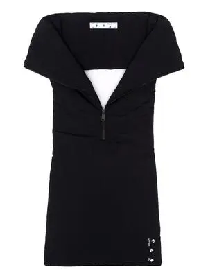 OFF-WHITE Zip-Up Bib Scarf