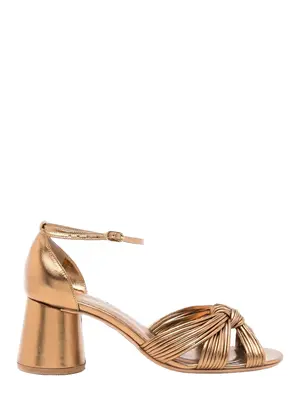 STUDIO CHOFAKIAN Ocean Metallic Pumps - Gold