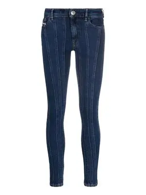 DIESEL® Diesel Slandy High-Waist Skinny Jeans Blue