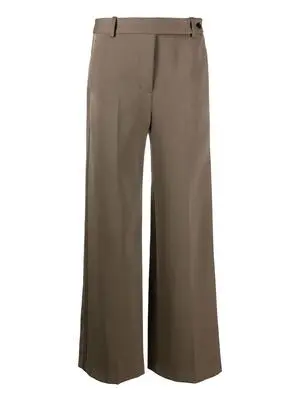 3.1 Phillip Lim Wide-leg Side-stripe Trousers - Brown