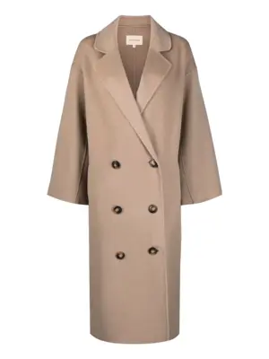 LOULOU DE SAISON Loulou De Saison Double-Breasted Borne Coat