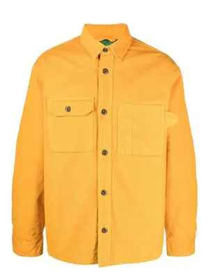 DIESEL® Button-up Overshirt Jacket - Yellow