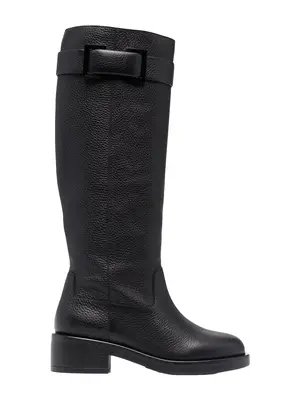 SERGIO ROSSI Prince Knee-high Boots - Black