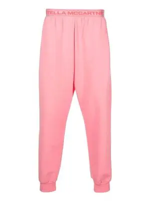Stella McCartney Logo Waistband Jogging Trousers - Pink