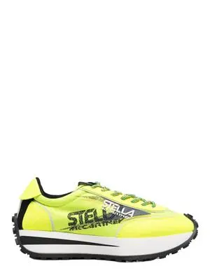 Stella McCartney Reclypse Panelled Platform Sneakers - Yellow