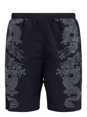 Supreme Dragon Water Shorts - Black