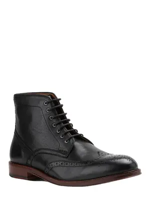 Gordon Rush Gordon Rush Sutherland Wingtip Boots Black