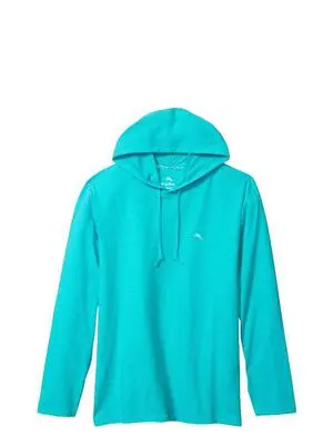 Tommy Bahama Bali Beach Pullover Hoodie Chambray B