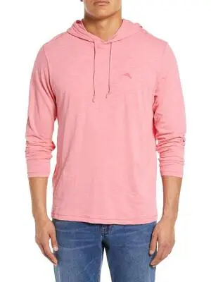 Tommy Bahama Bali Beach Pullover Hoodie Pink Confe