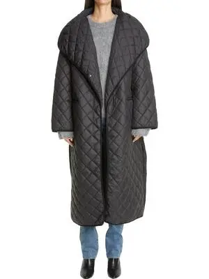 TOTEME Annecy Padded Coat - Black
