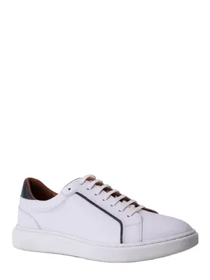 Gordon Rush Gordon Rush Devon Leather Sneakers White/ Navy