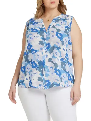 NYDJ NYDJ Print Sleeveless Top Elena