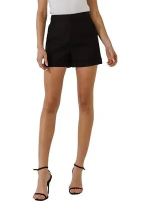 Endless Rose Endless Rose Tailored High-Waist Shorts Black