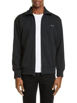 Comme Des Garçons Play Track Jacket - Black