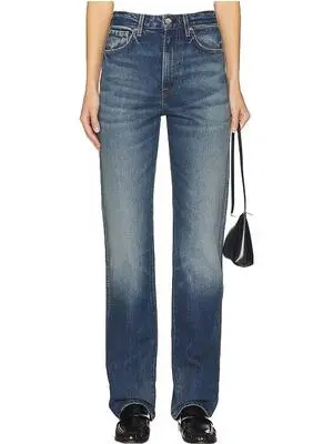 GRLFRND Sara Super High Rise Straight Jeans - Figueroa St