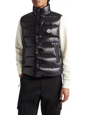 Moncler Tibb Down Puffer Vest - U99-dark Black