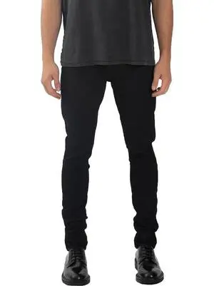 PURPLE BRAND PURPLE BRAND Resin Coated Skinny Jeans Black Resin