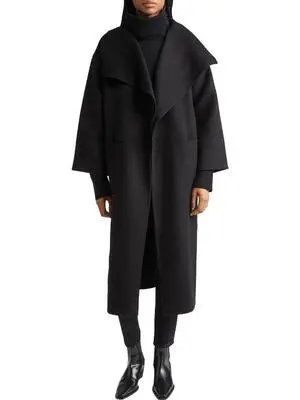 TOTEME Annecy Wool & Cashmere Coat - Black