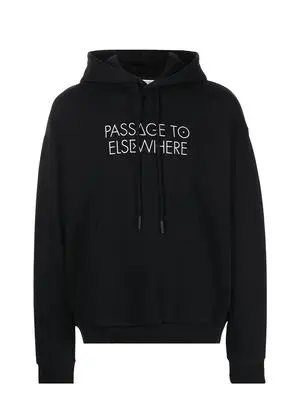 COUNTY OF MILAN Marcelo Burlon Satellite Cross Over Hoodie - Black