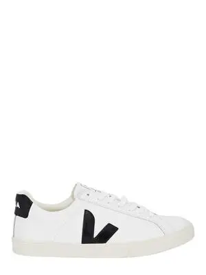 VEJA Esplar Leather Sneakers - White/black