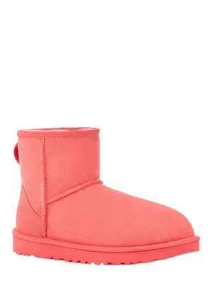UGG UGG Classic Mini II Shearling Lined Boot Punch Pink