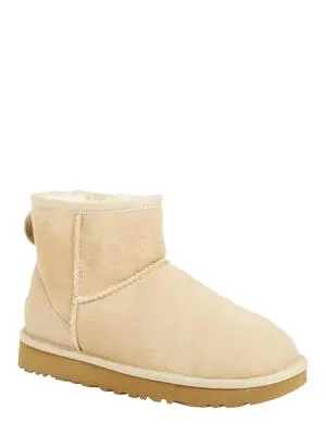 UGG UGG Classic Mini II Shearling Lined Boot Sand Suede
