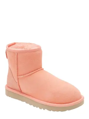 UGG UGG Classic Mini II Shearling Lined Boot Starfish Pink